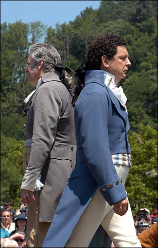 Hamilton, Burr kin re-enact famous duel | News, Sports, Jobs - Lawrence ...
